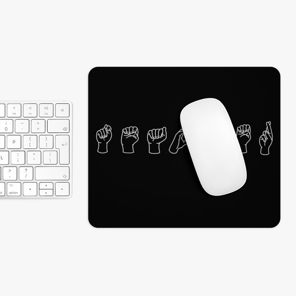 American Sign Language "Teacher" Mouse Pad – Teacher's Hideout